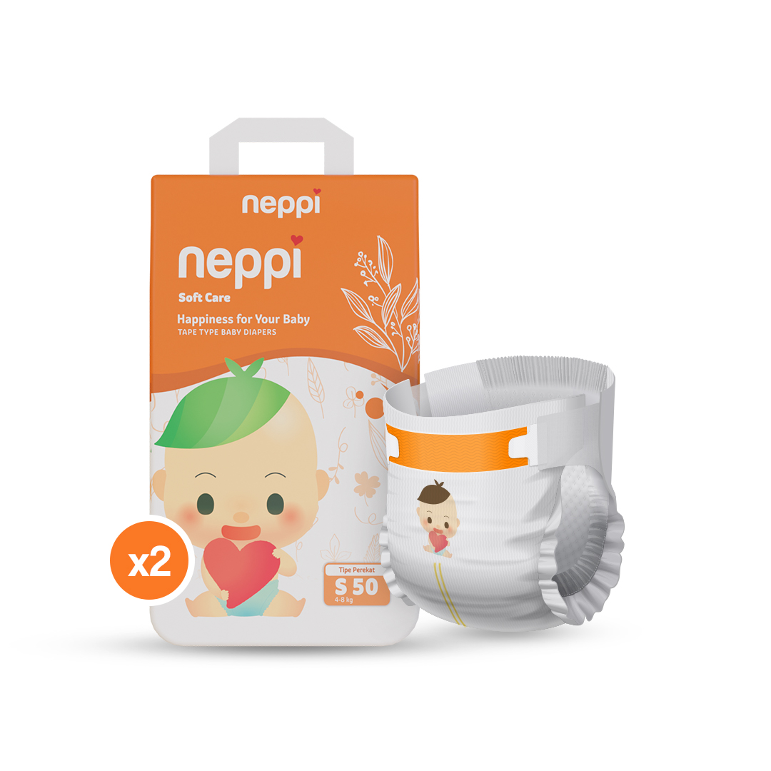 Diapers Tape S50 - Twinpack - Neppi Baby Diapers, Neppi Wipes, Neppi ...