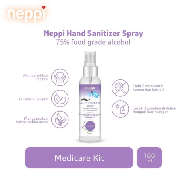 Neppi Hand Sanitizer Spray - Neppi Baby Diapers